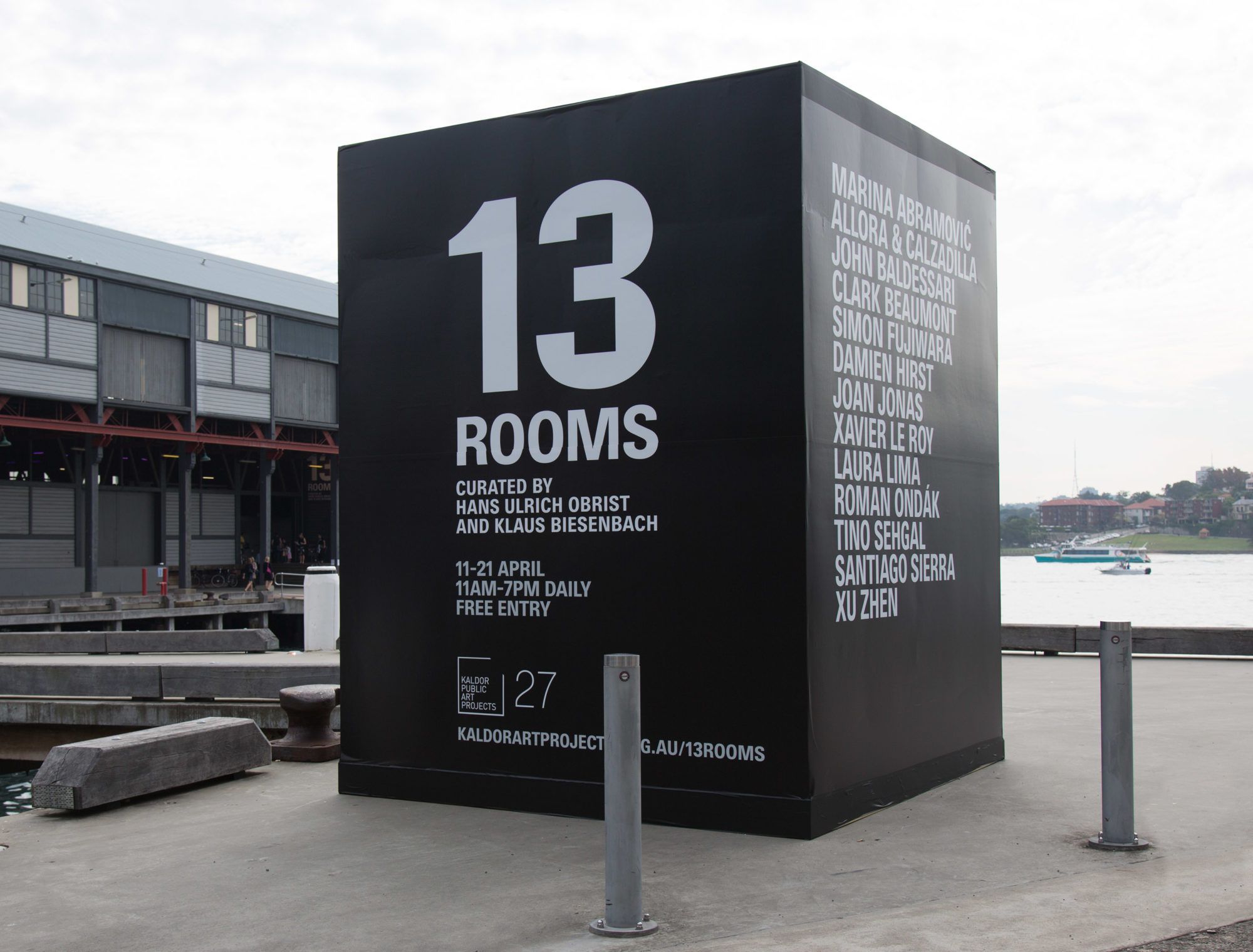 13 Rooms – Exhibition Identity & Campaign