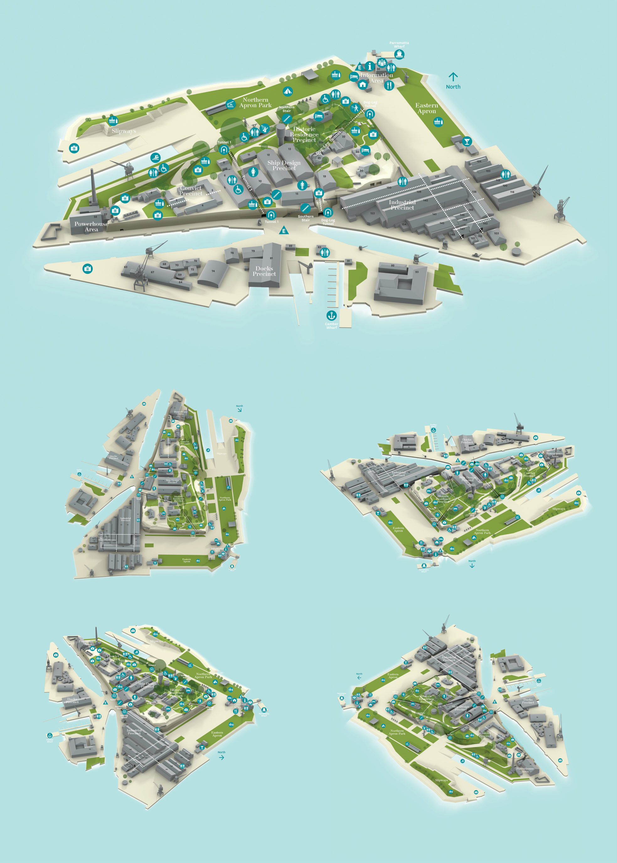 Cockatoo Island – Signage & Wayfinding